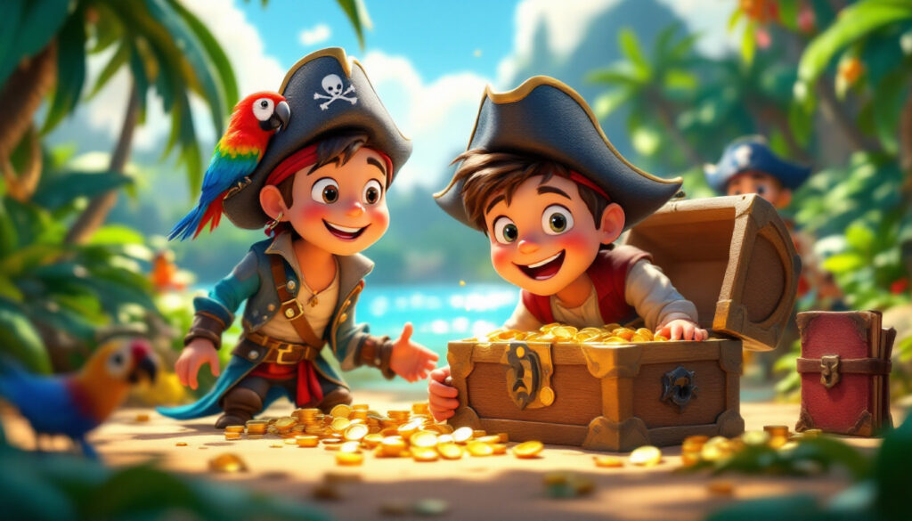 Piraten GuteNacht Geschichten für Kinder | GuteNacht-Geschichten.de